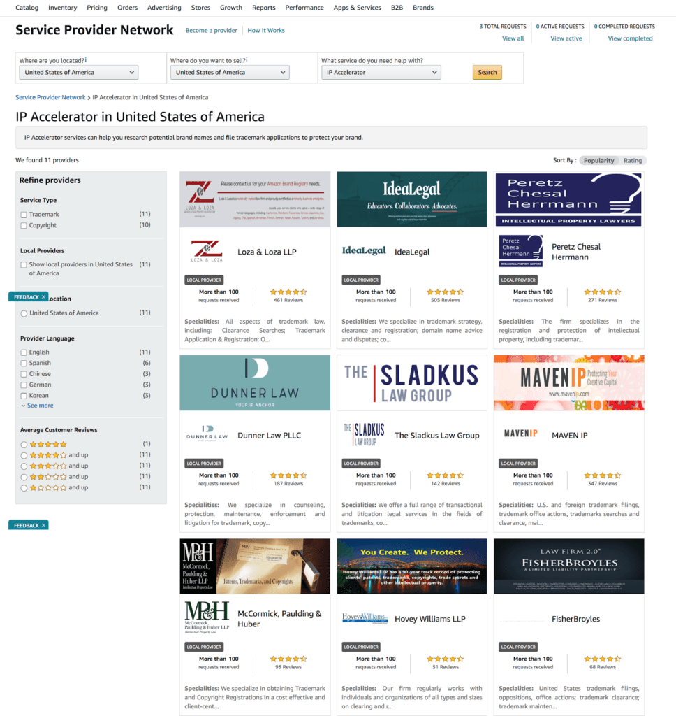 Amazon IP Accelerator Program: Amazon Brand Registry Fast and Easy