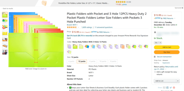 How to Use Product Variations on Your Amazon Listing