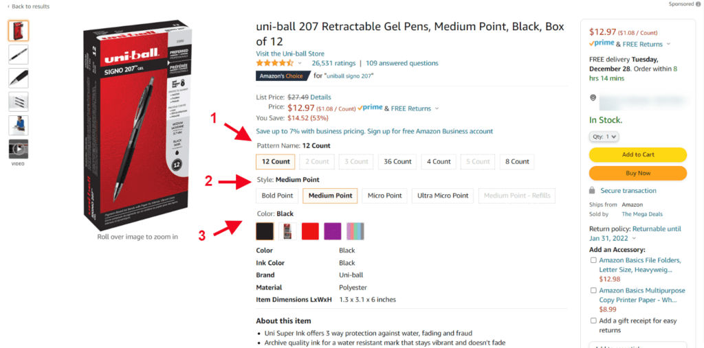 How to Use Product Variations on Your Amazon Listing
